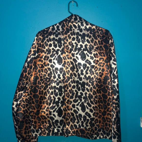 ASOS | Jackets & Coats | Asos Leopard Print Jacket | Poshmark